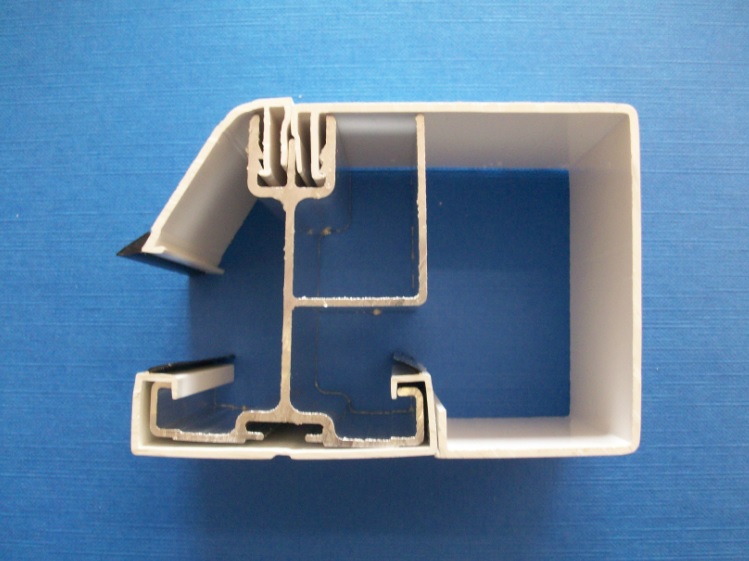 25mm Poly Self-Support End Bar | Conservatory Roof Bars | PVC Bars ...