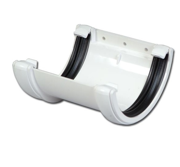 Half-Round Gutter Union Bracket | PVC Gutter | Faster Plastics