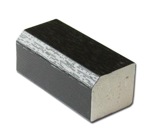 Rectangle Trim (Black Ash) | PVC Trims and Soffits | Faster Plastics