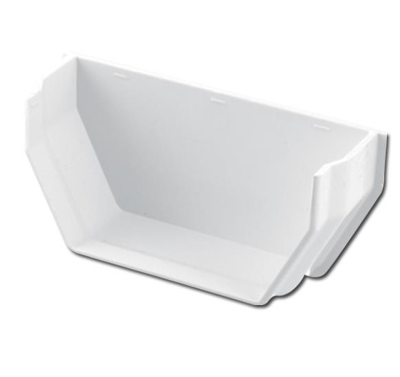 Square Gutter Stop End Internal | Guttering | PVC Gutter | Faster Plastics
