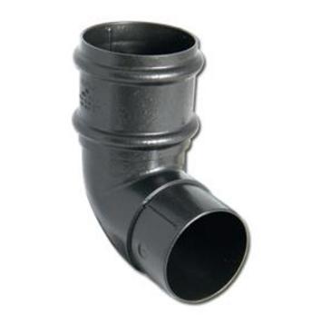 Cast Iron Effect Gutter | 92.5 Offset Bend Round Cast Iron | PVC Gutter ...